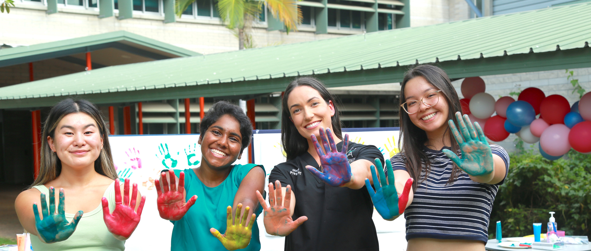 Hands up for peer led support - JCU Australia